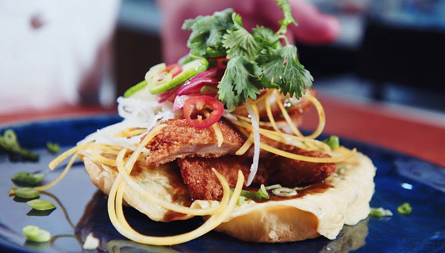 Chicken Katsu Roti John - Kikkoman Food Services