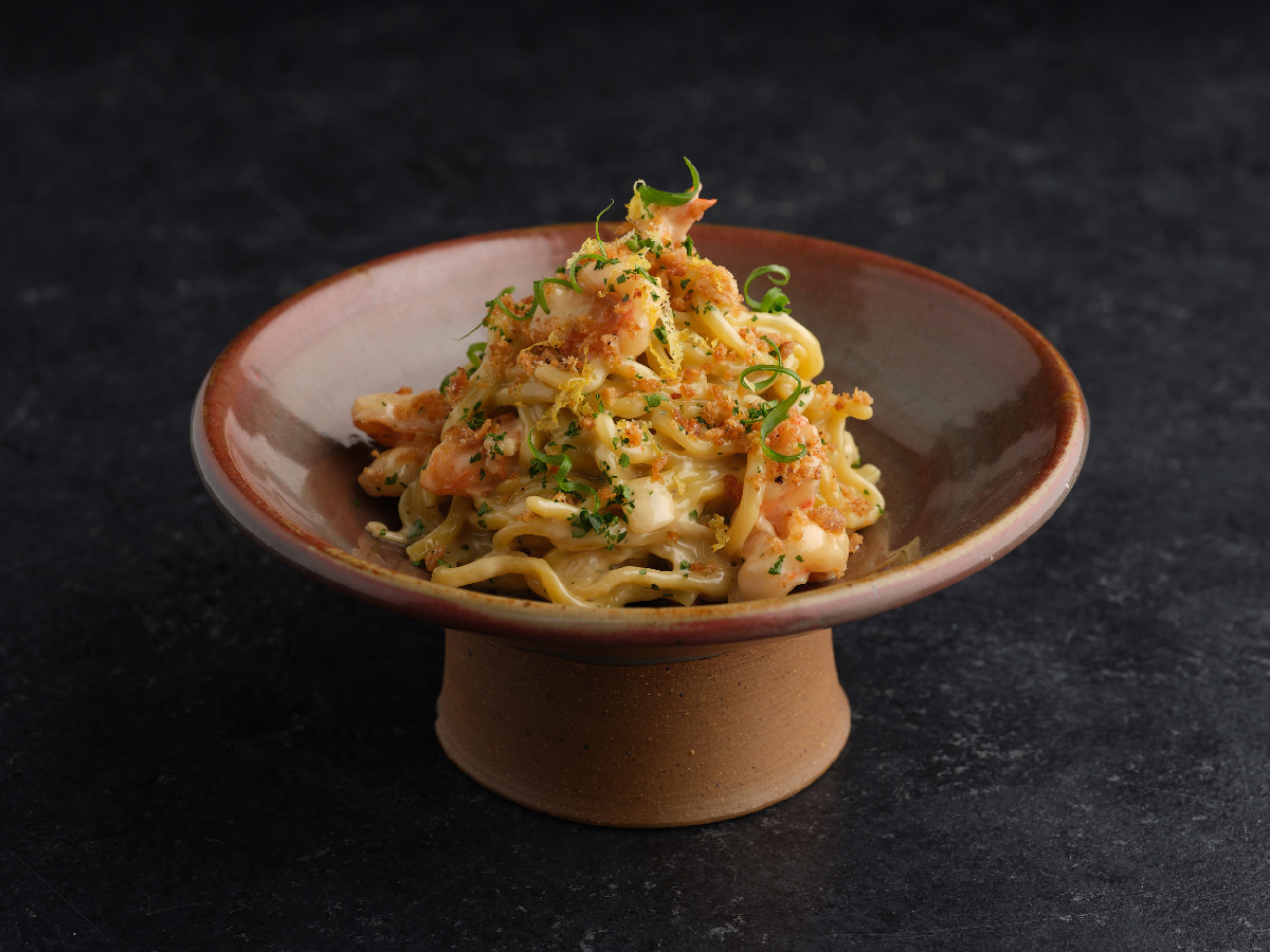 Temomi Ramen Shrimp Scampi - Kikkoman Food Services